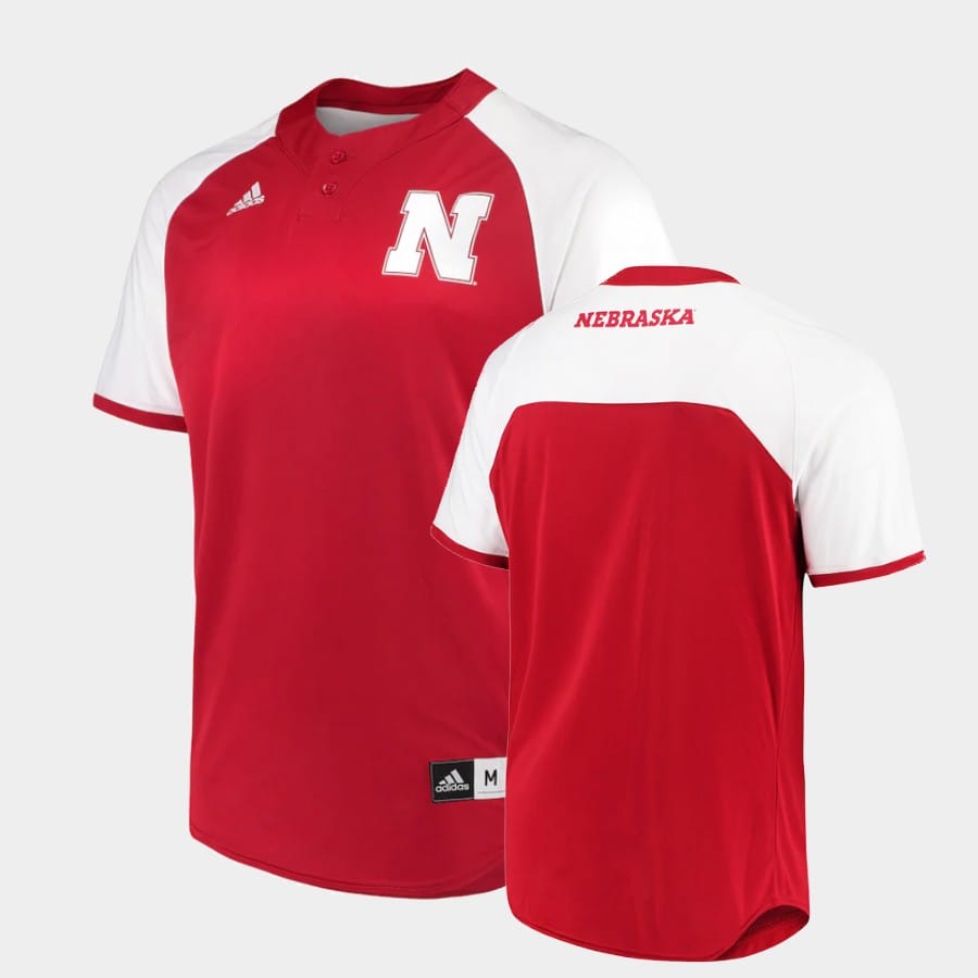 Custom Nebraska Huskers Baseball Jersey Name And Number College Scarlet ...