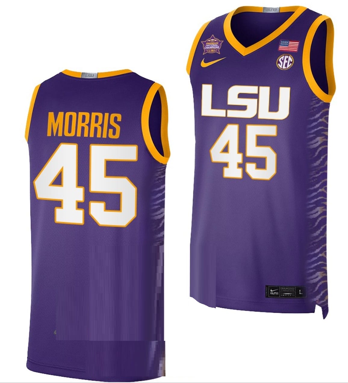 [Hot Now] Get New Alexis Morris Jersey #45 Champions Purple