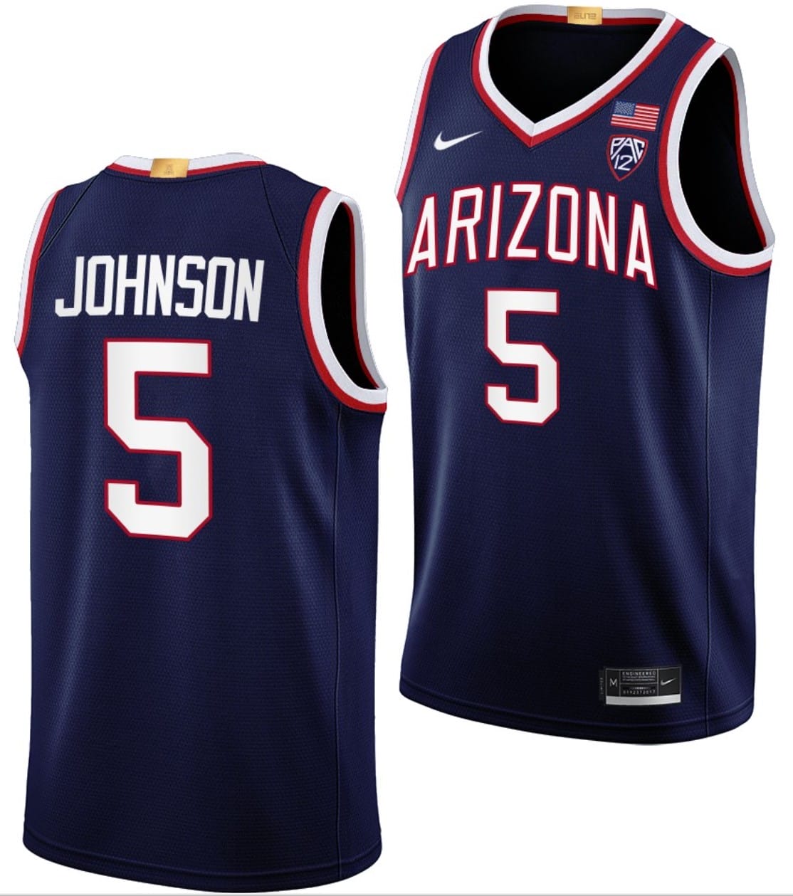Stanley Johnson Jersey #5 Arizona Wildcats College Basketball Limited ...
